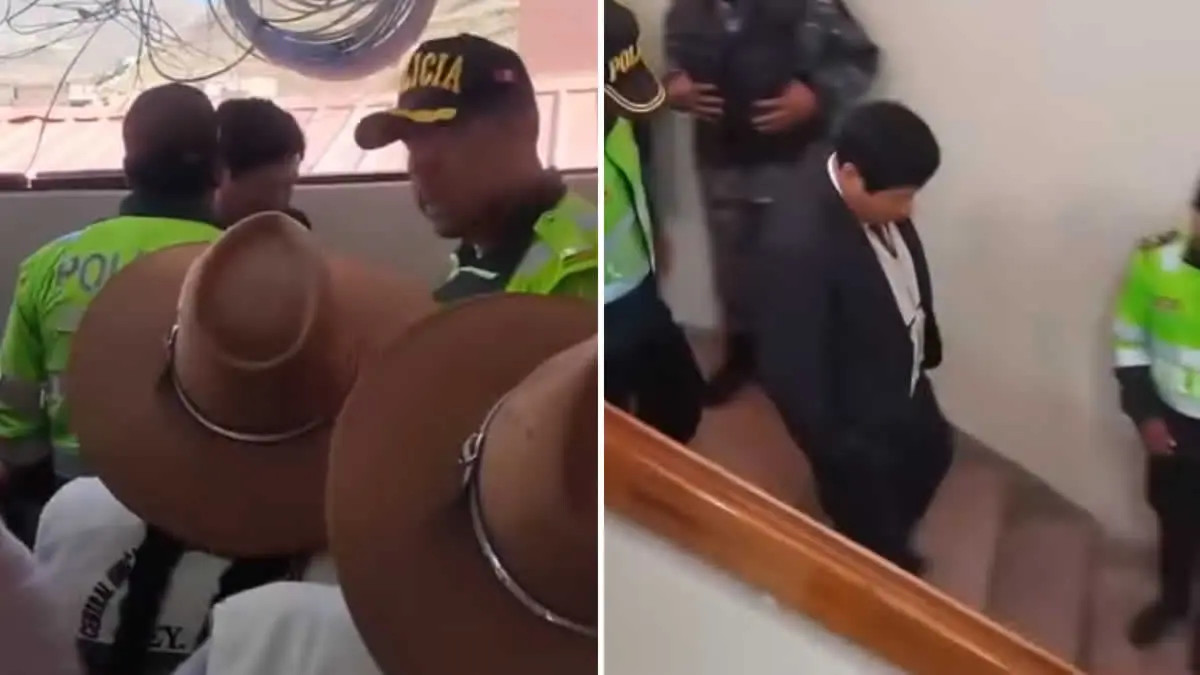 Subprefectos expulsados durante sesión solemne en San Antonio de Putina ...