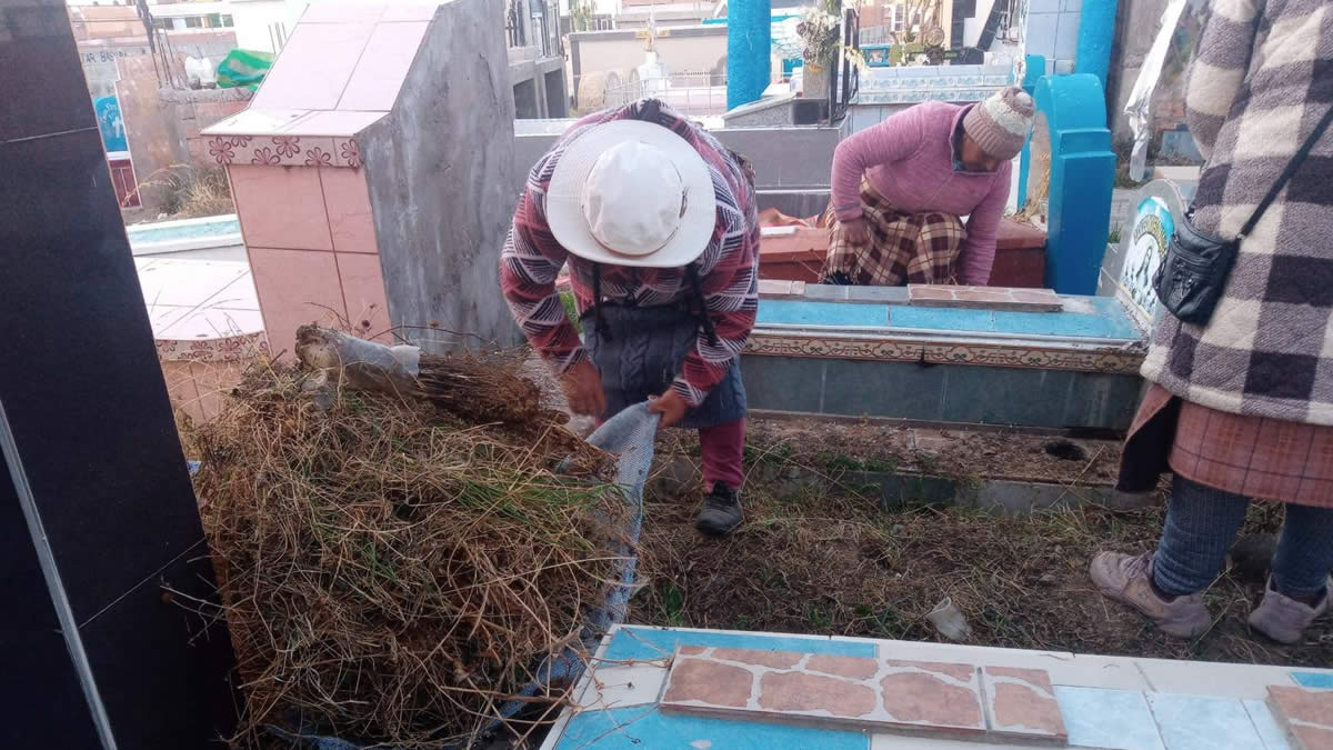 El Collao: Municipalidad de Ilave intensifica limpieza en el Cementerio ...