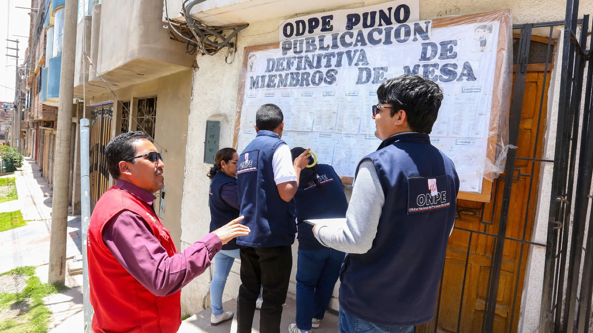 ODPE Puno sin materiales completos para capacitaciones EG 2026 ...