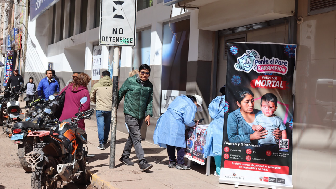 Sarampión no cede en Puno: la región suma 404 confirmados y Juliaca ...